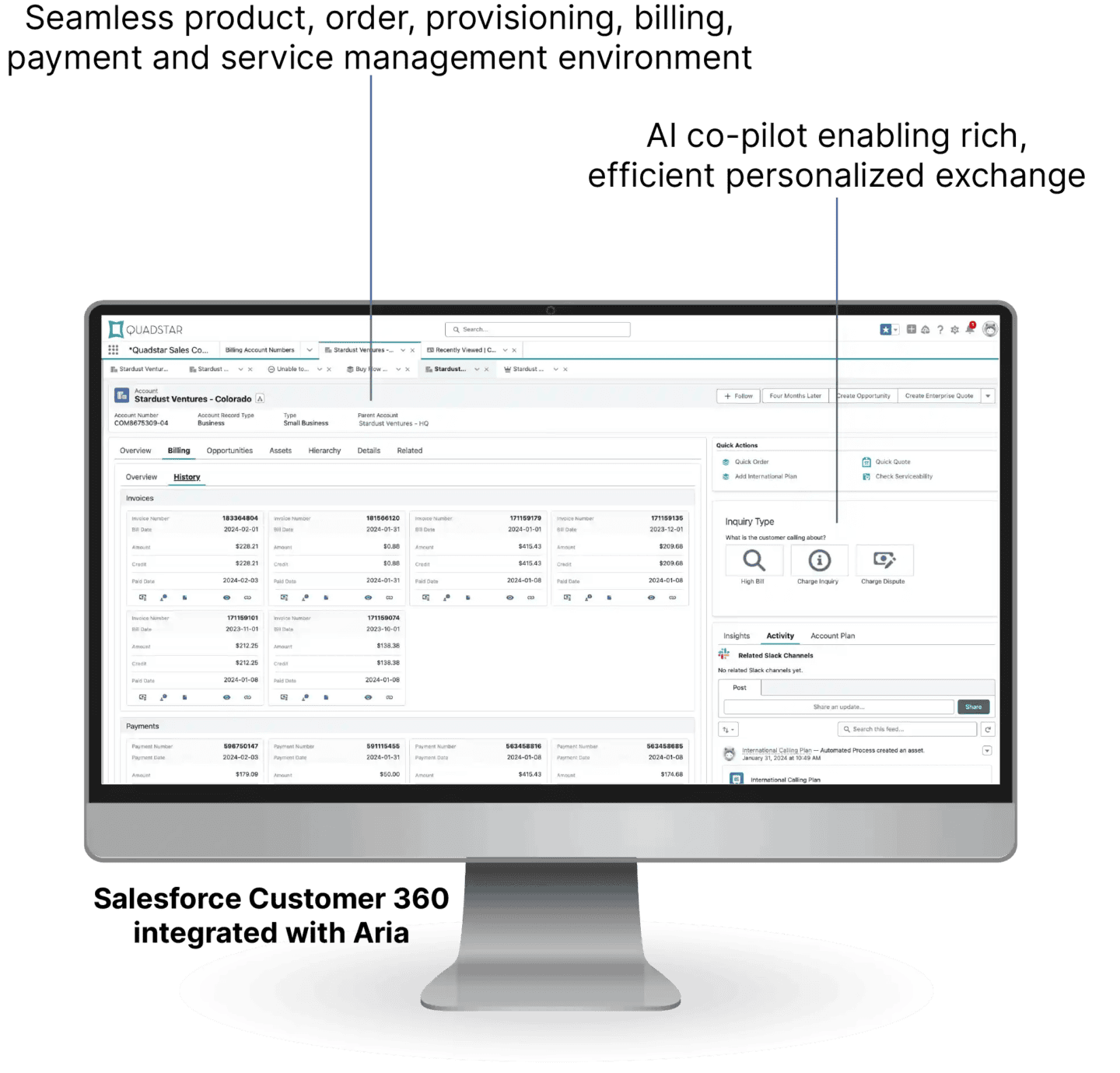 Aria Billing Studio for Salesforce Industries - Aria Systems