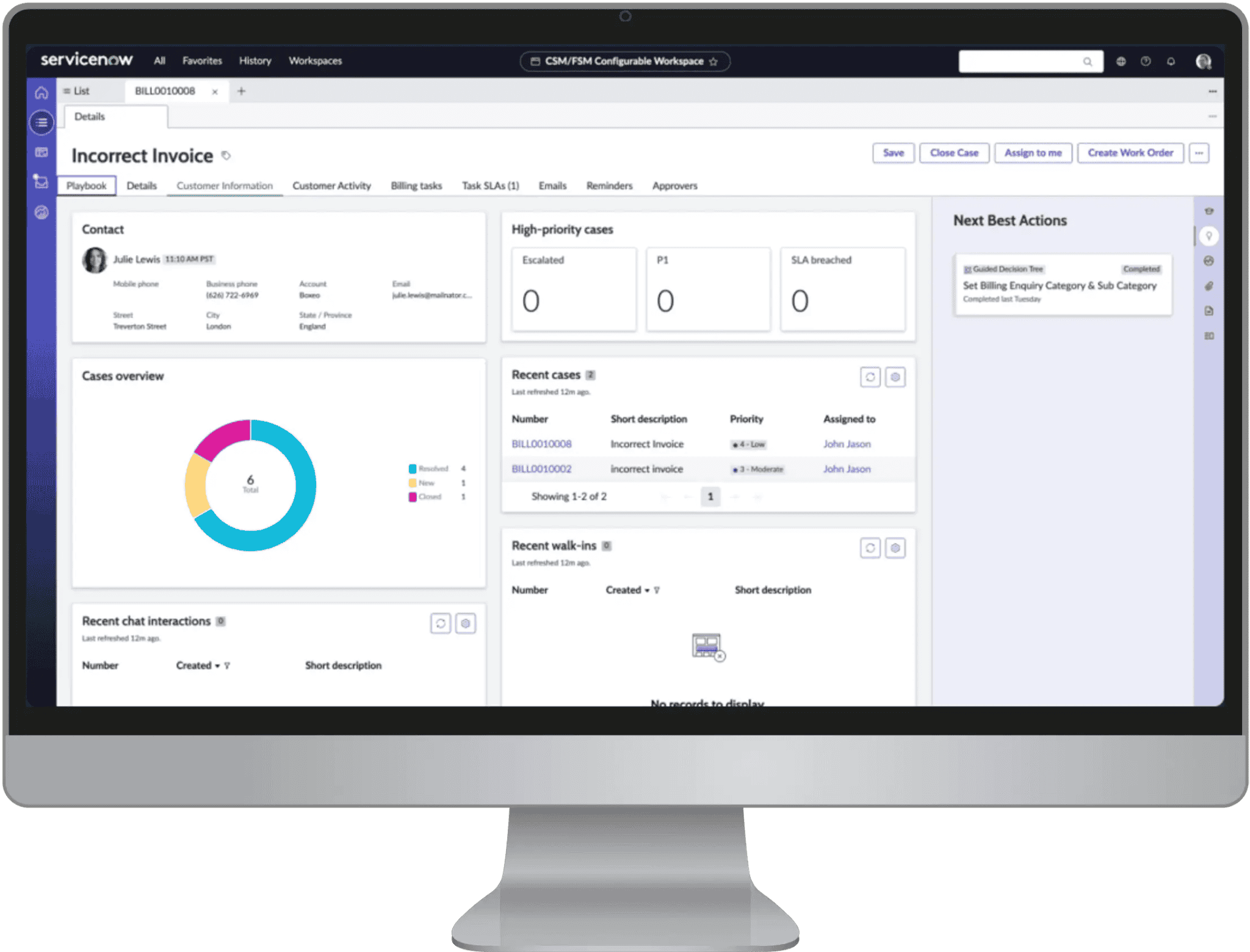 ServiceNow パートナーシップ -Aria Systems