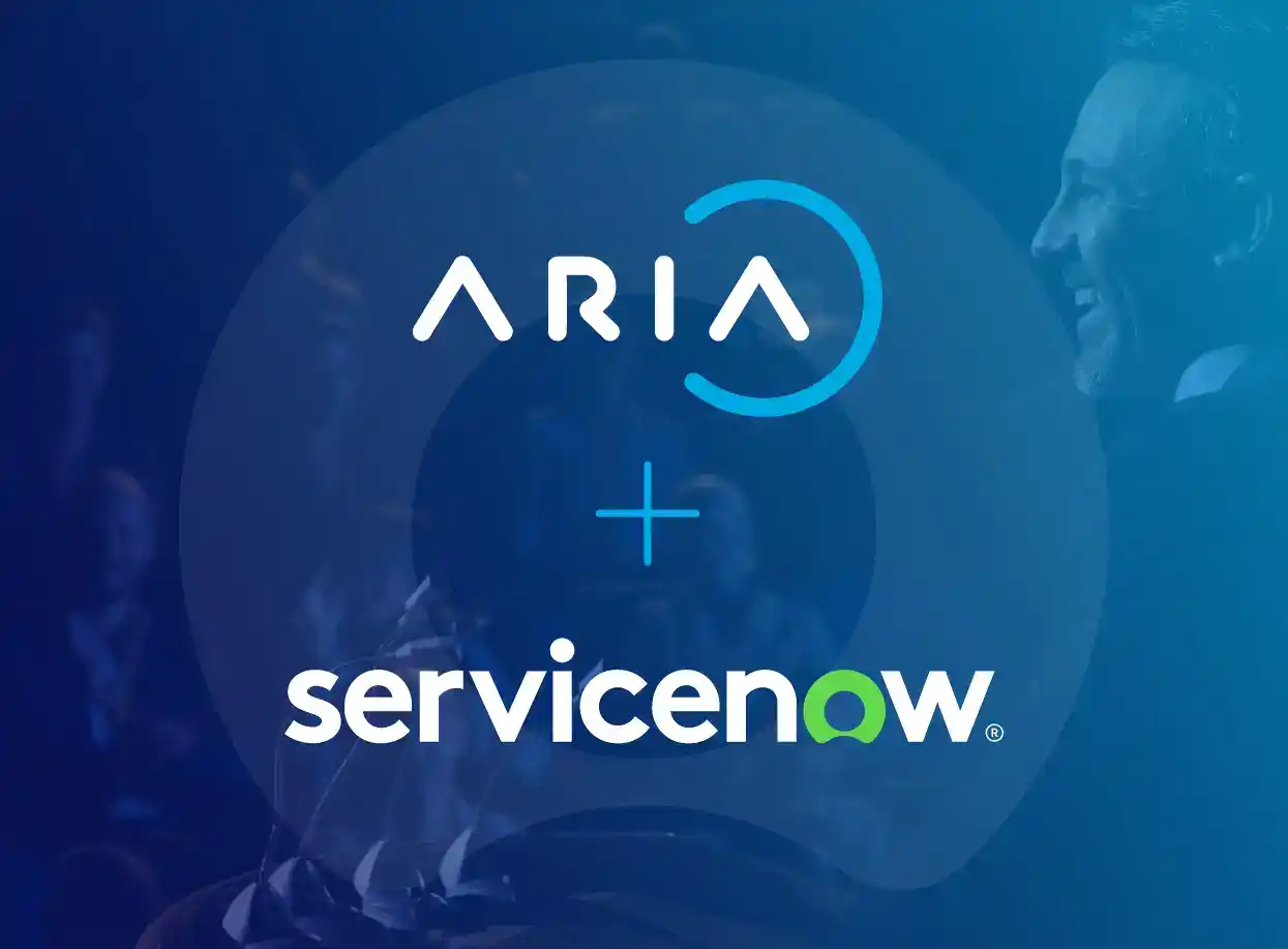ServiceNow パートナーシップ -Aria Systems