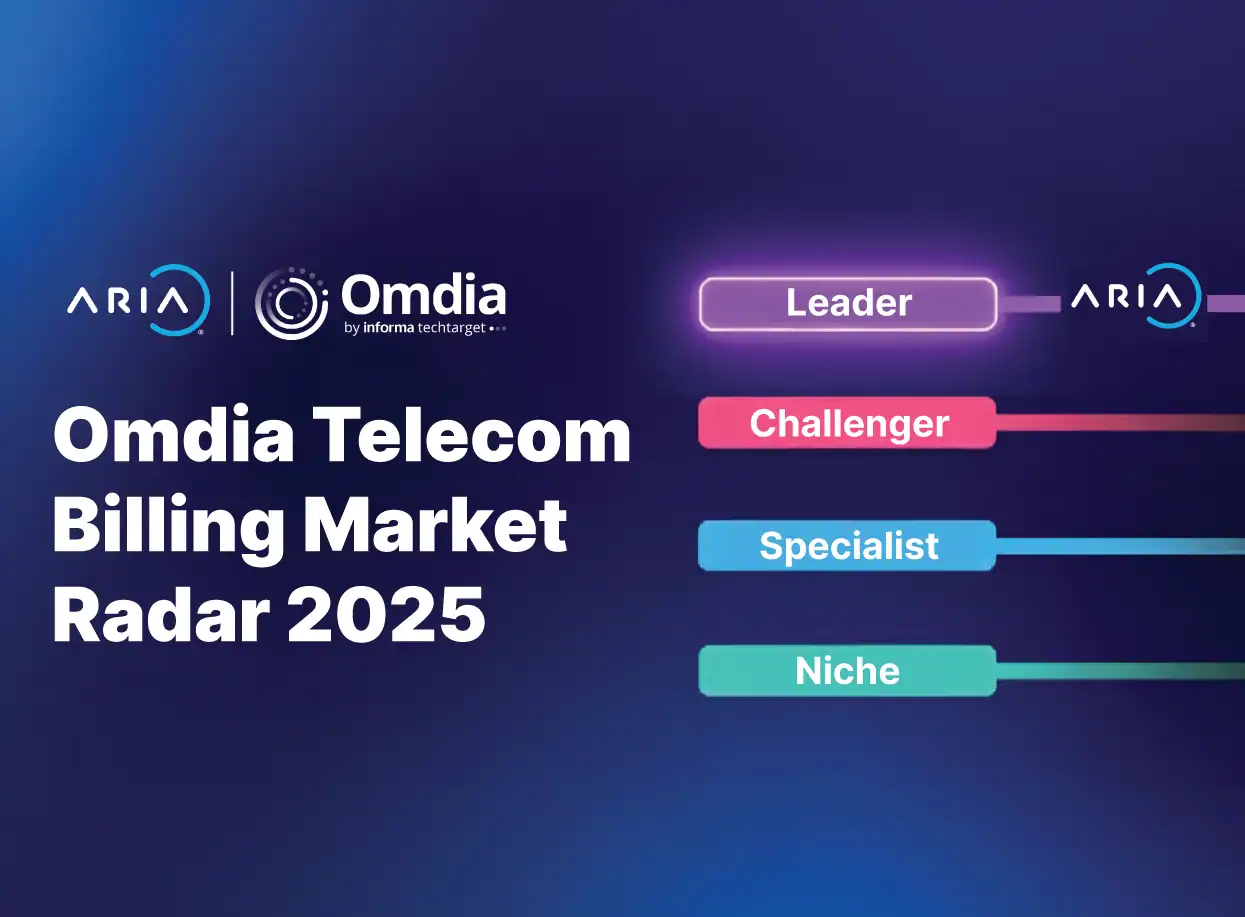 Omdia Telecom Billing Market Radar – 2025 - Aria Systems